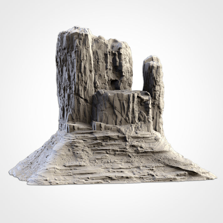 Desert Mountains Terrain – 3D Printed Scenery for Warhammer & DnD ...