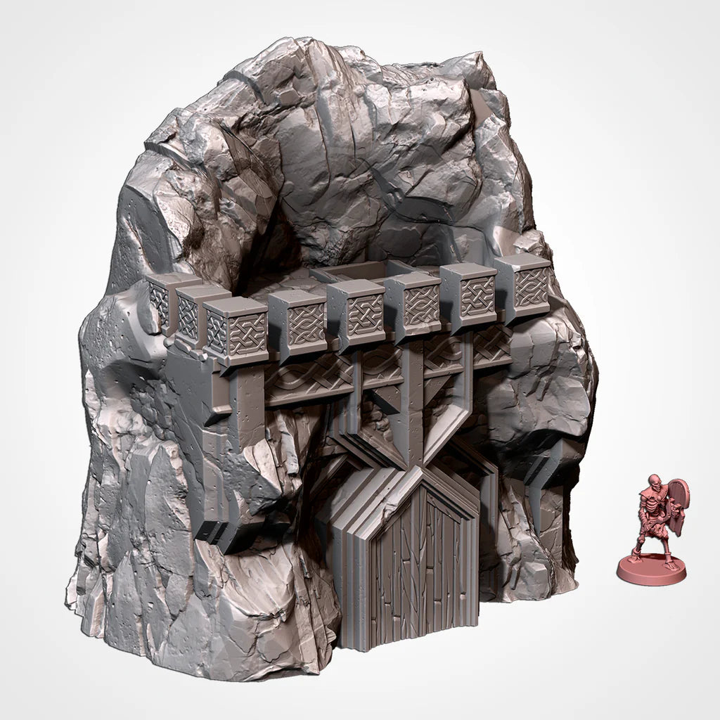 Dwarven Bastion Terrain – 3D Printed Scenery for Warhammer & DnD ...