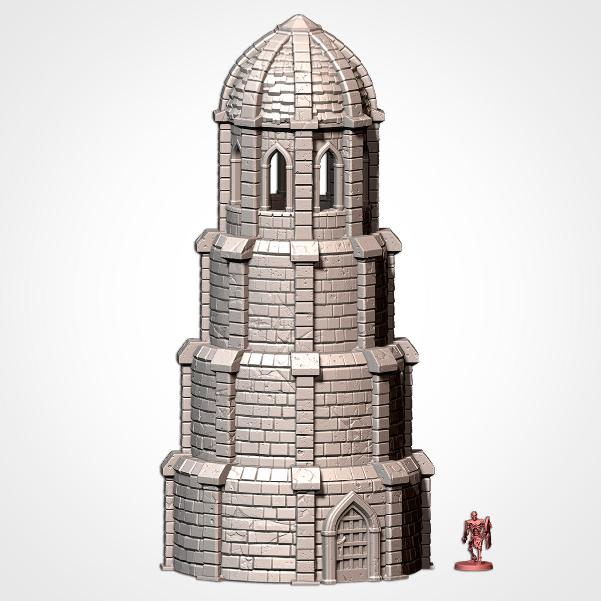 Gothic Tower Terrain – 3D Printed Scenery for Warhammer & DnD – Pandem ...