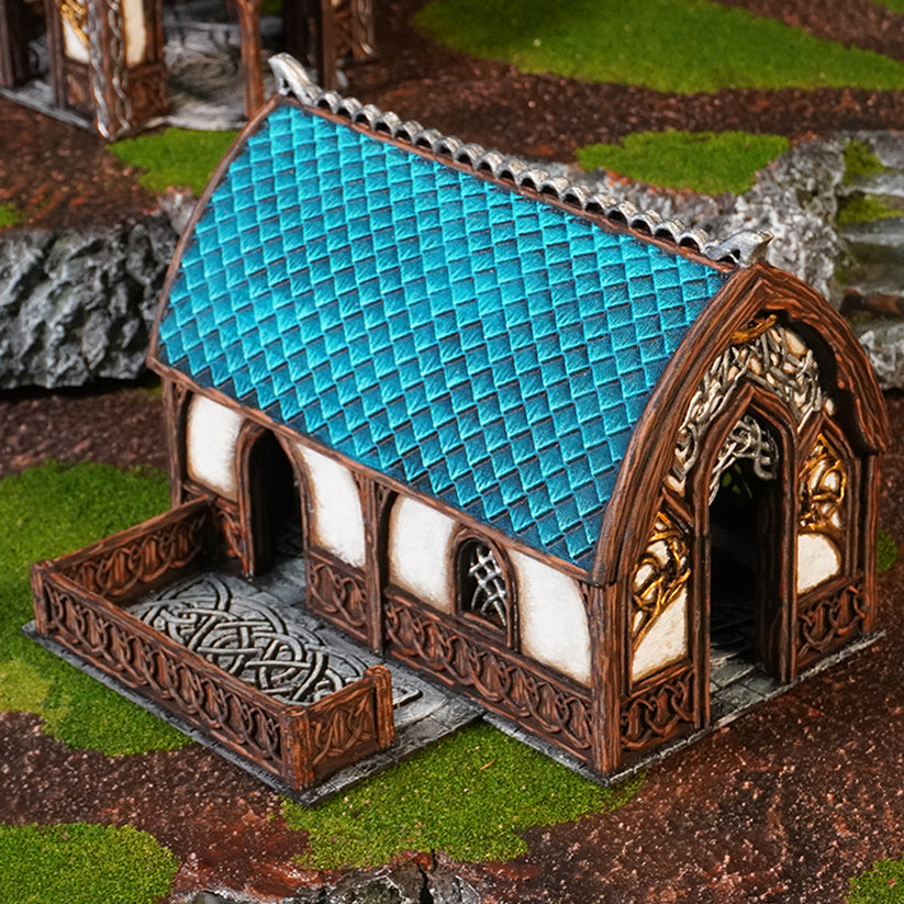 Barracks – Kingdom of Noldareth Terrain for Warhammer & DnD – Pandem ...