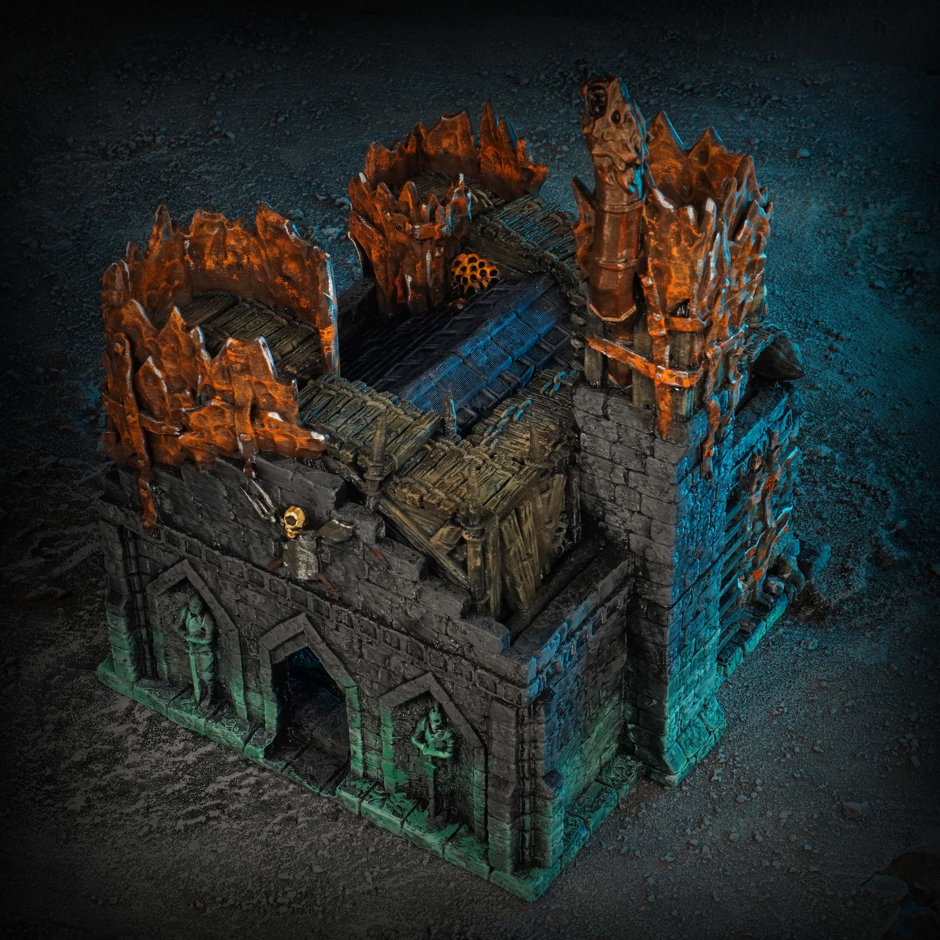 Barracks – Kingdom of Azragor Terrain for Warhammer & DnD – Pandem ...