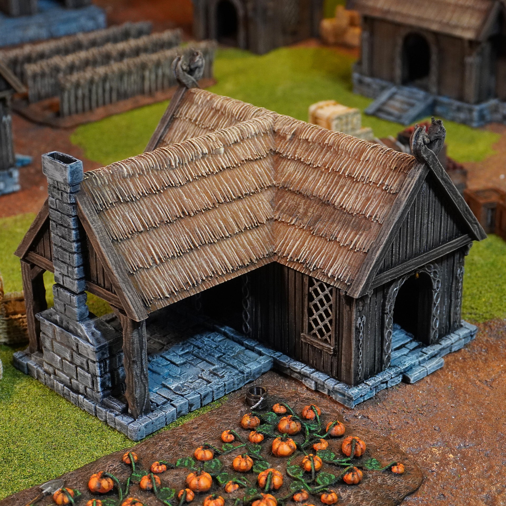 Blacksmith Terrain – Kingdom of Saxonia 3D Printed for Warhammer & DnD ...