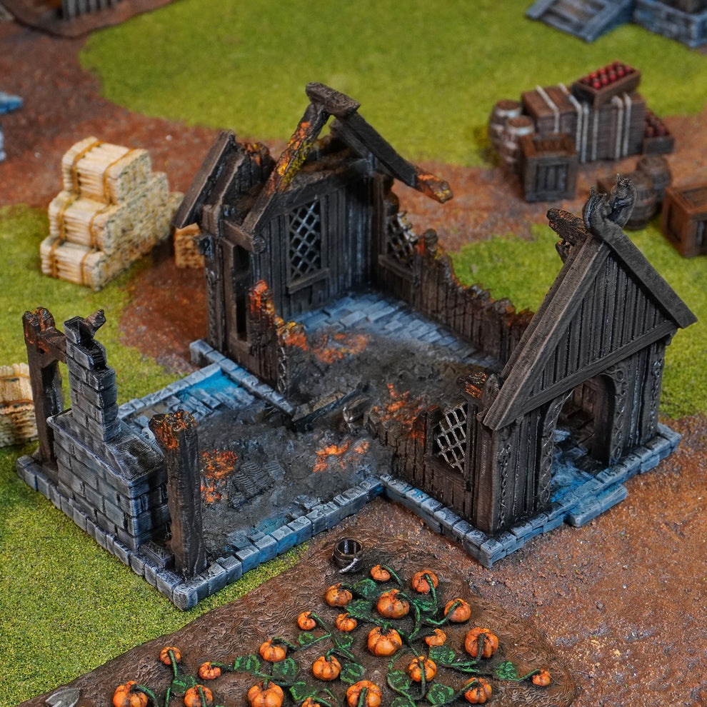 Blacksmith Ruin – Kingdom of Saxonia Terrain for Warhammer & DnD ...