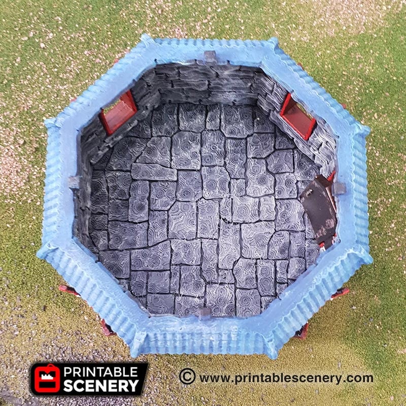 Dwarven Outpost Terrain – 3D Printed Scenery for Warhammer & DnD ...