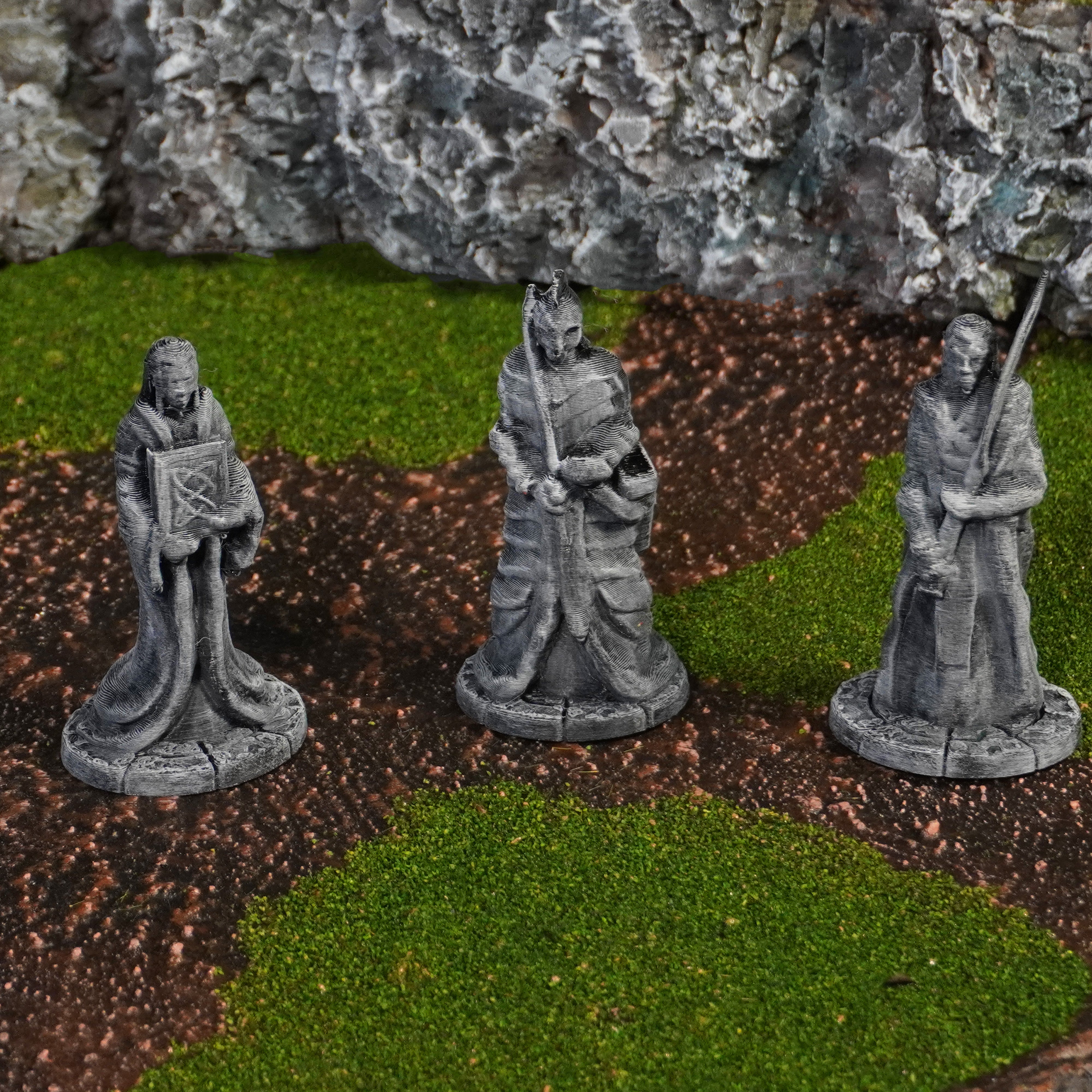 Elven Statues – Kingdom of Noldareth Terrain for Warhammer & DnD ...
