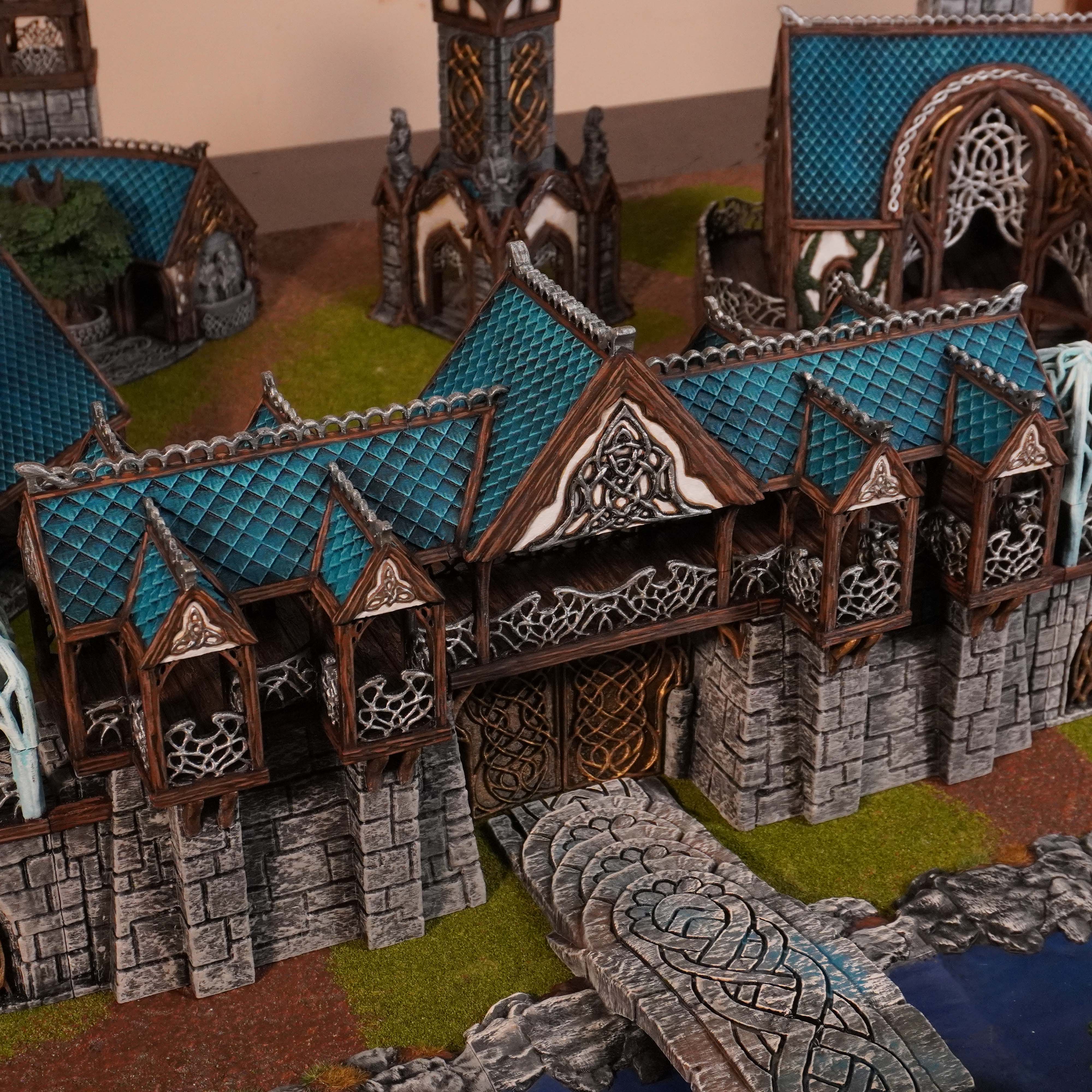 Gate & Walls – Kingdom of Noldareth Terrain for Warhammer & DnD ...