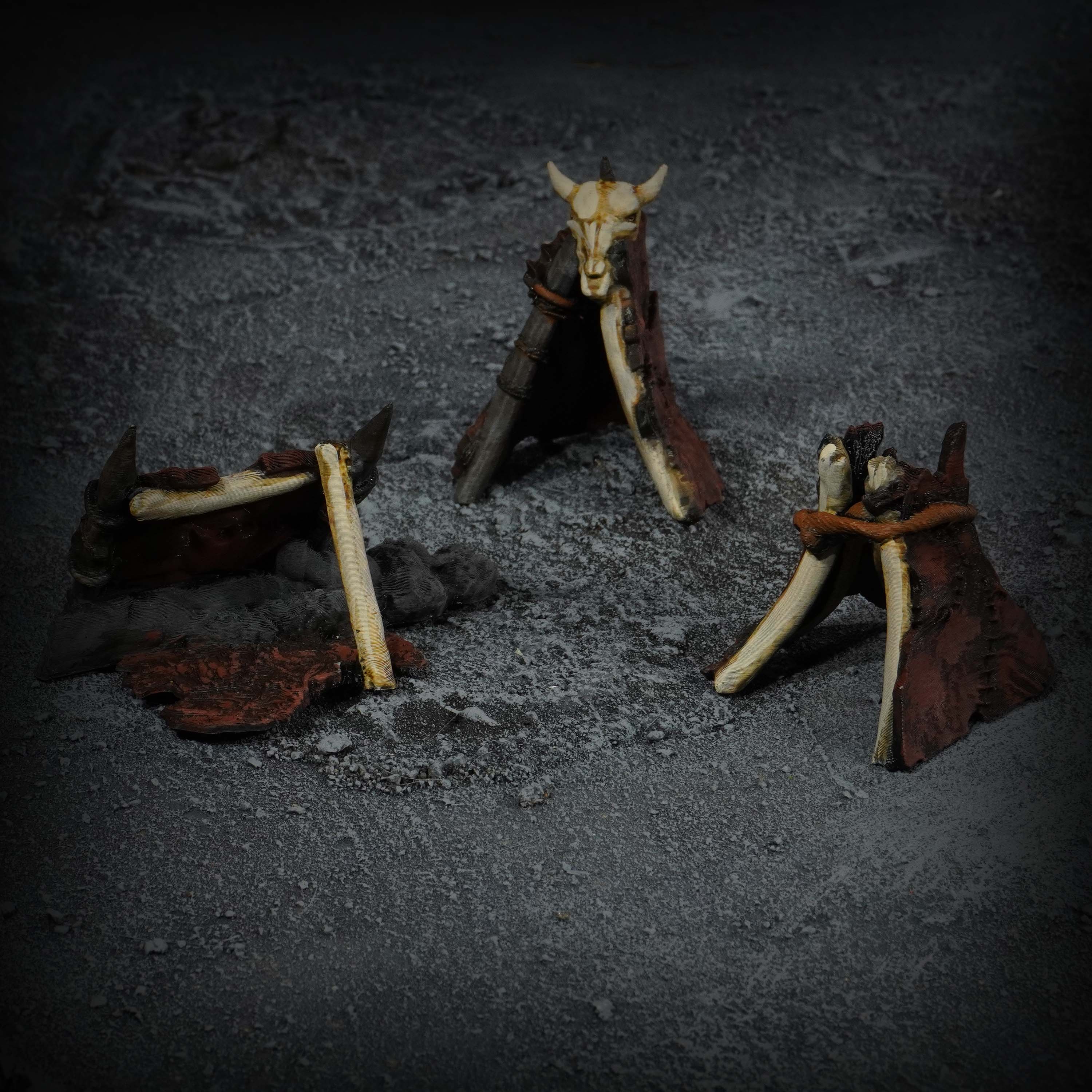 Tents – Kingdom of Azragor Terrain for Warhammer & DnD – Pandem Wargaming