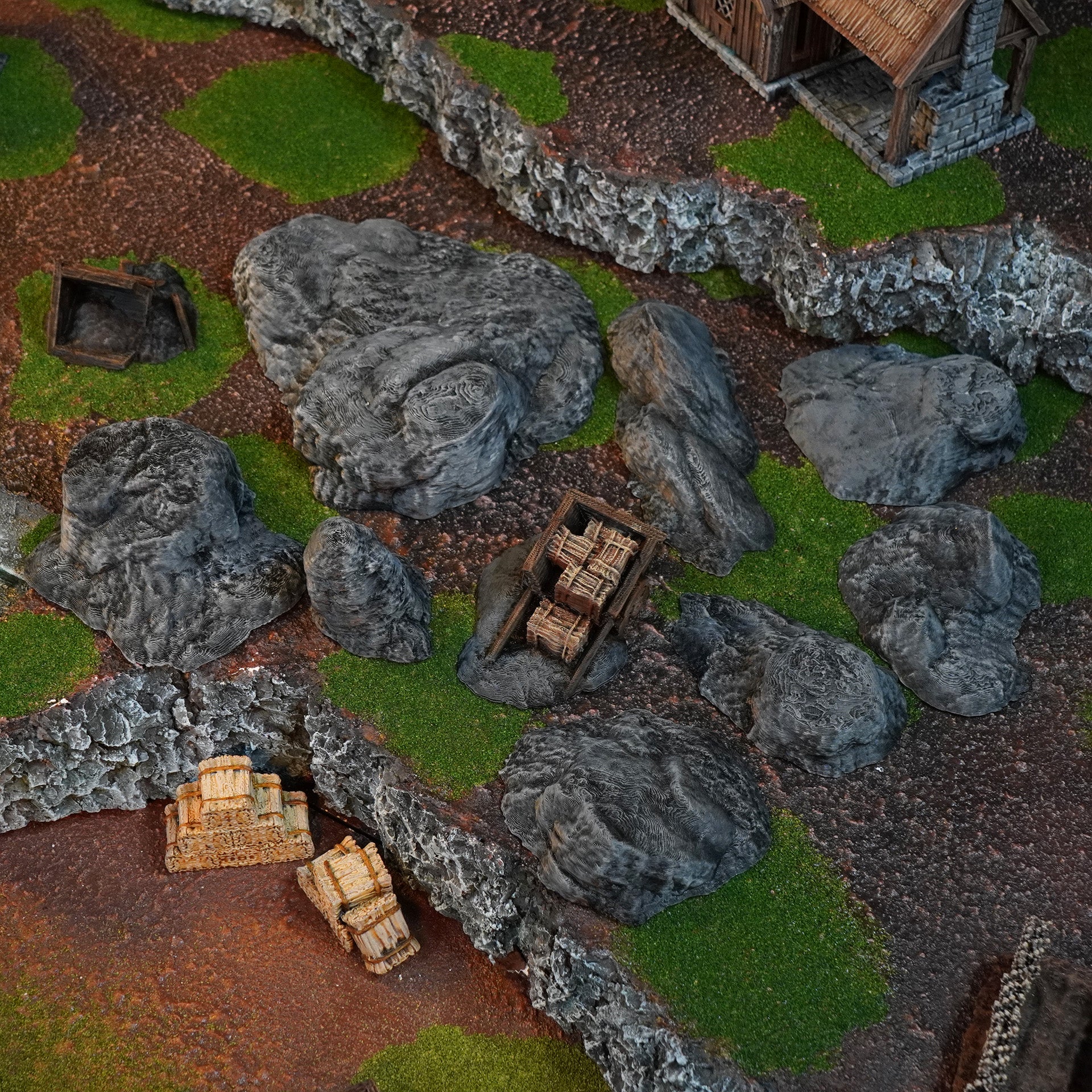 Rocky Outcrops – Kingdom of Saxonia Terrain for Warhammer & DnD ...