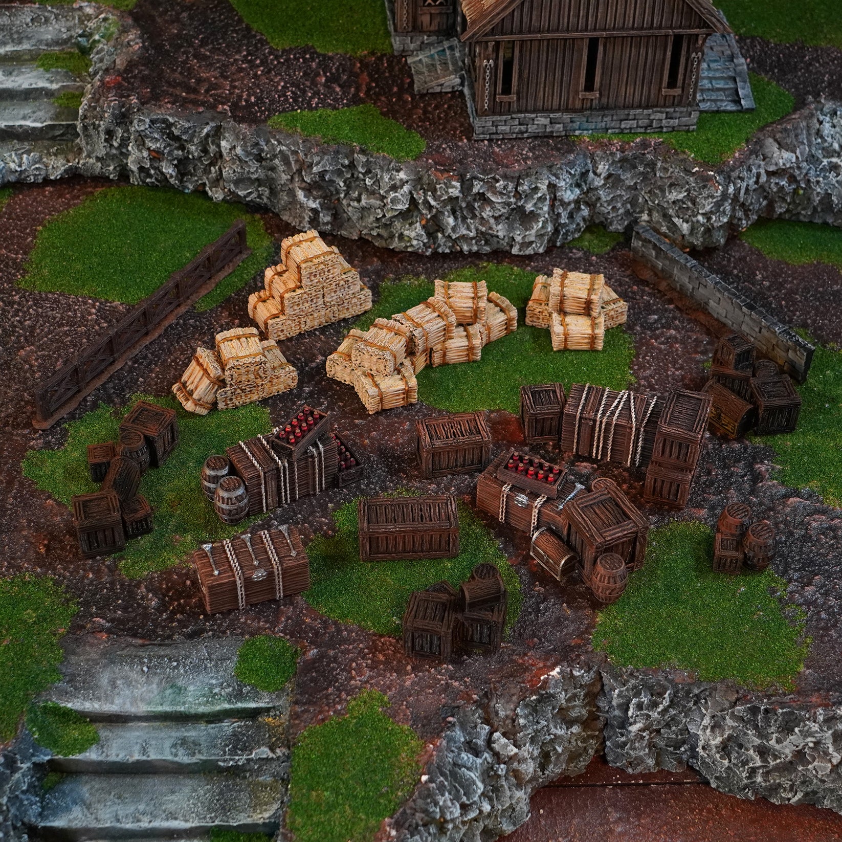 Fences & Scatter – Kingdom of Saxonia Terrain for Warhammer & DnD ...