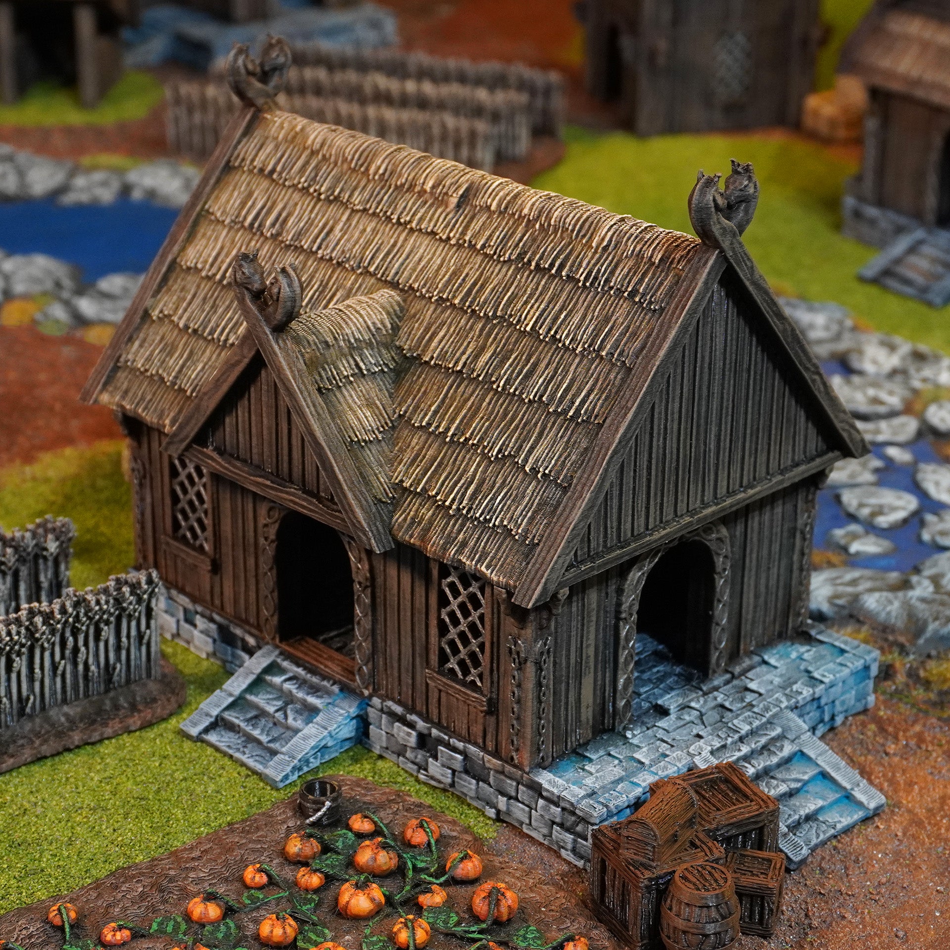 Warrior’s House – Kingdom of Saxonia Terrain for Warhammer & DnD ...